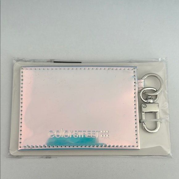 Color Street | Bags | Color Street Iridescent Card Holder | Poshmark
